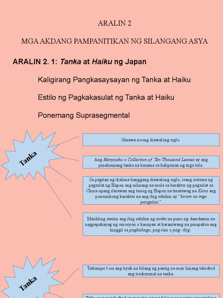 Tanka at Haiku | PDF