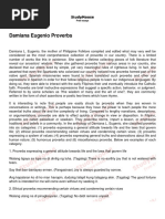 55 Examples of Filipino Proverbs | PDF | Proverb