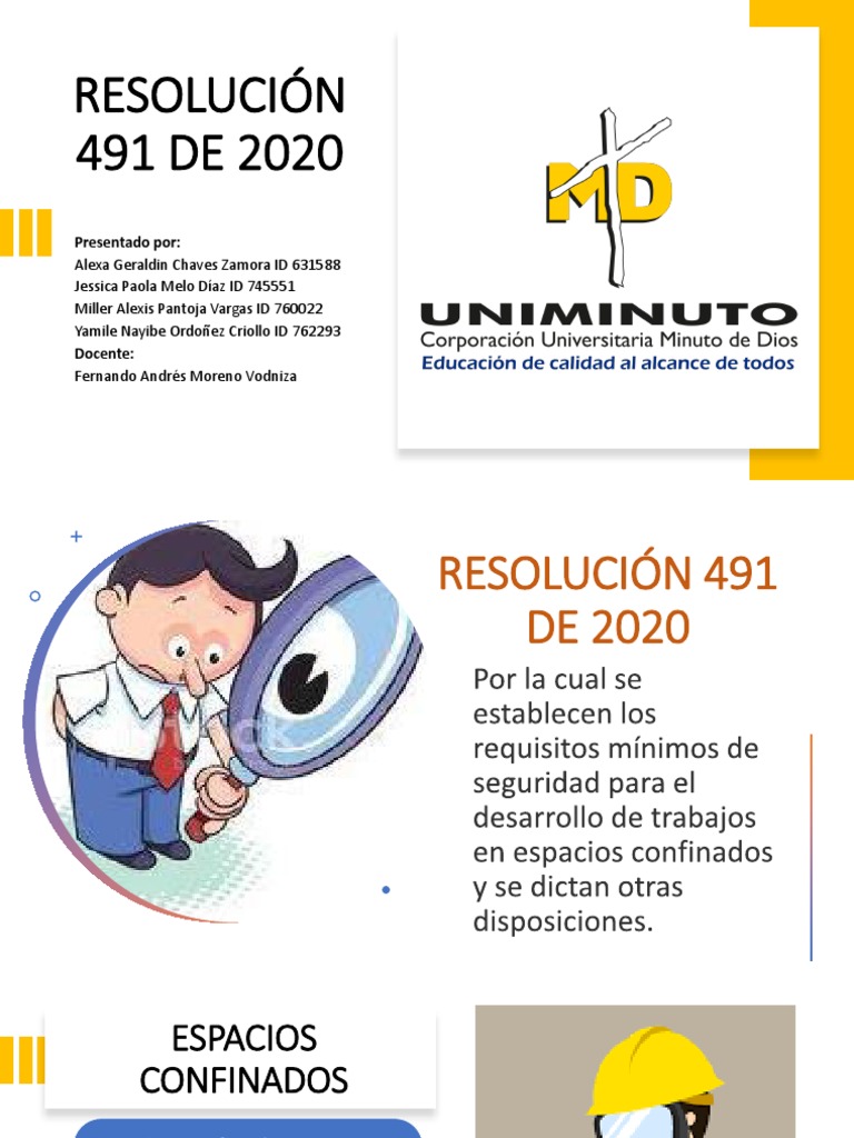 Resolución 491 de 2020 | PDF