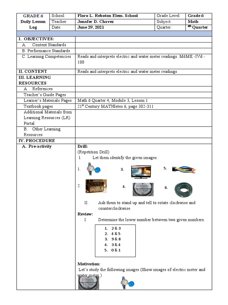 Explicit math6-Q4-W9 LP | Download Free PDF | Metrology | Science