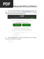 Node-RED - Running On Windows | PDF | Microsoft Windows | Command Line Interface
