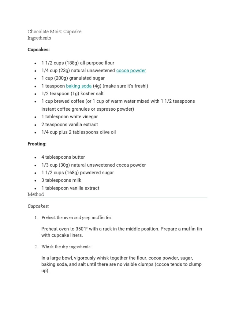 Menu | Download Free PDF | Cupcake | Muffin