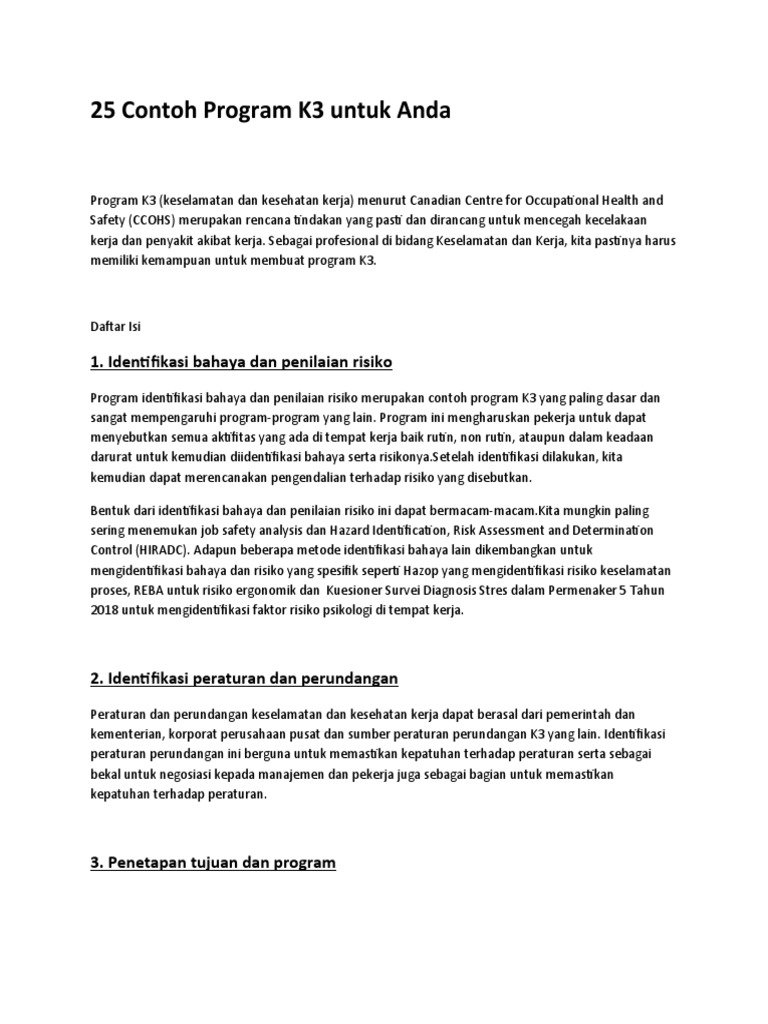 25 Contoh Program P2k3 Pdf