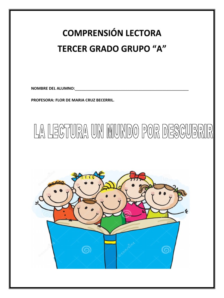 Compendio de Lecturas de Tercero A Comprension Lectora 3° | Descargar gratis PDF | Comprensión ...