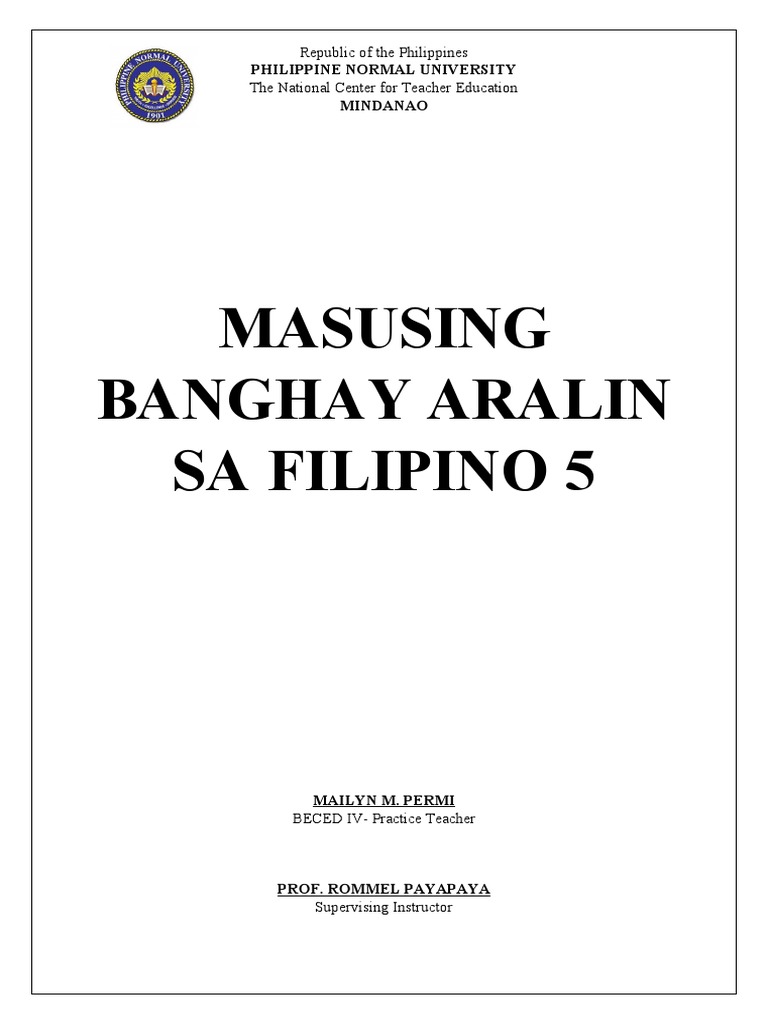 Liham Pangkaibigan - SDLP | PDF