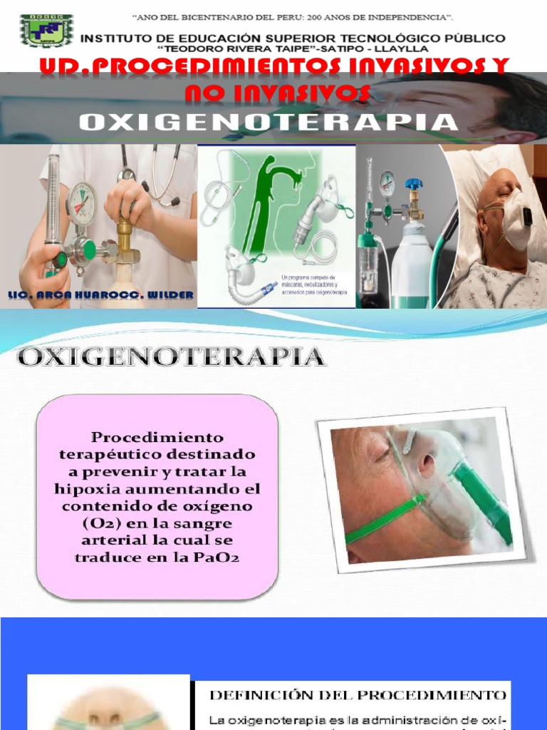 Clase 08 Oxigenoterapia | PDF