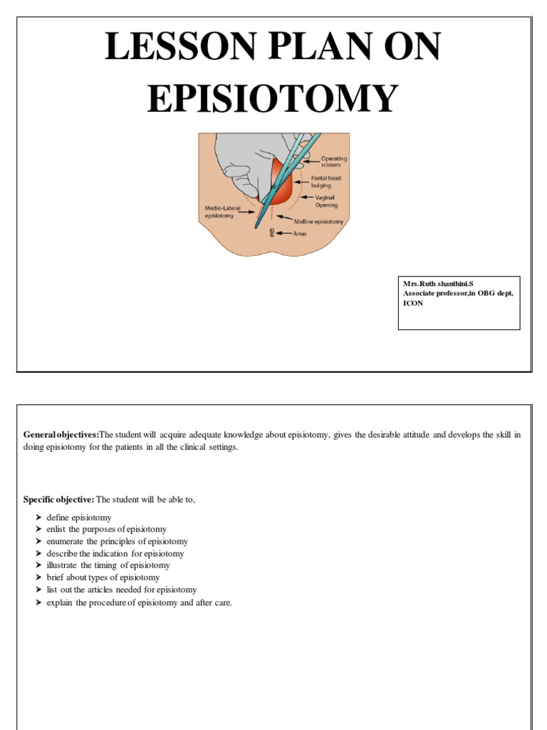 LP Episiotomy | PDF | Childbirth | Clinical Medicine