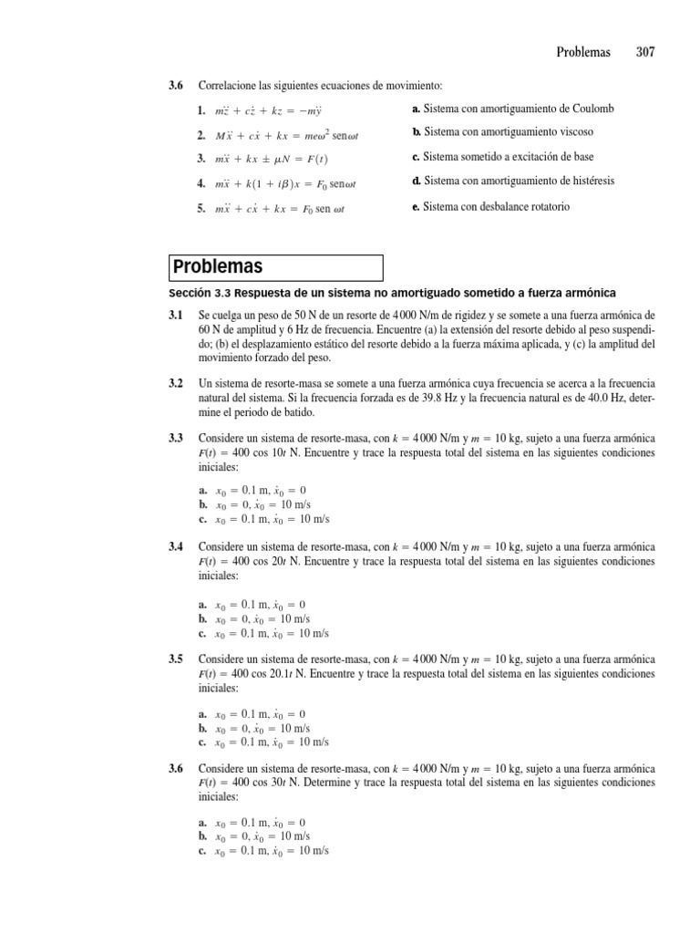 Examen Compendio | PDF | Oscilación | Péndulo
