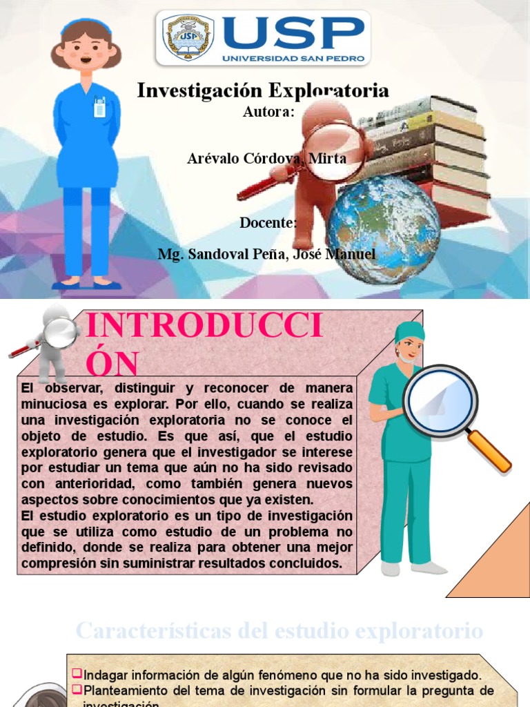 Investigación Exploratoria | PDF | Método científico | Cognición