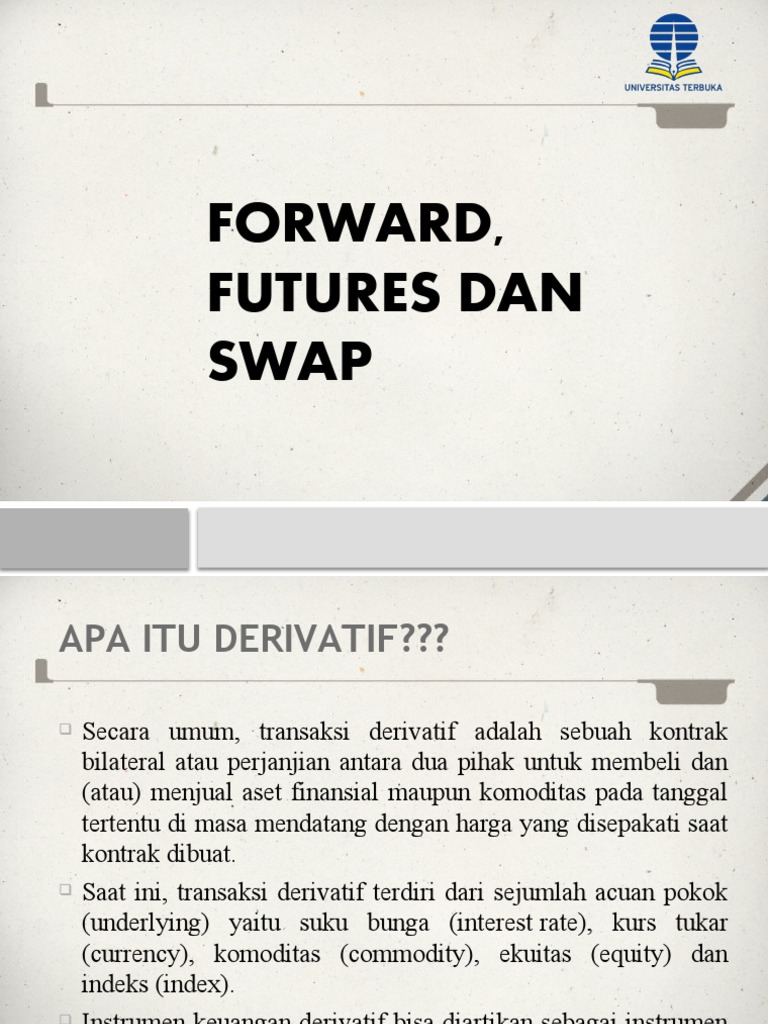 Modul 8 Forward, Futures Dan Swap | PDF