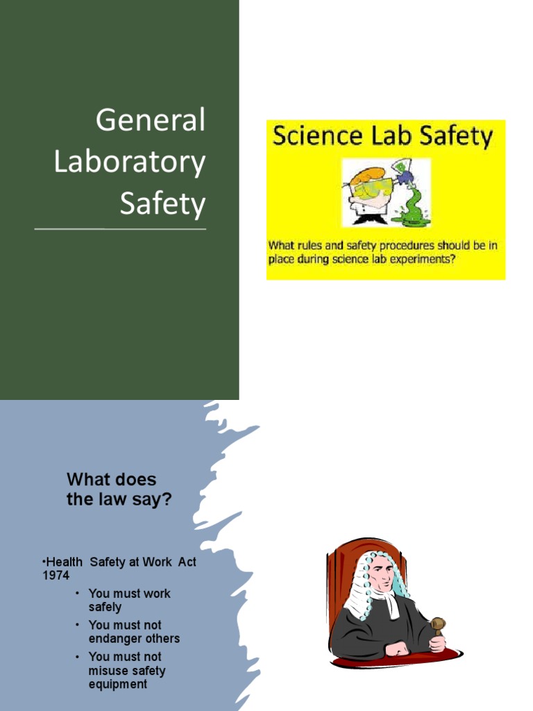 General Laboratory Safety 201 08sept2022 | PDF | Chemistry | Materials