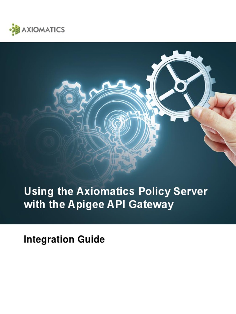 Axiomatics Apigee Api Gateway Integration Guide Fi | PDF | Representational State Transfer ...