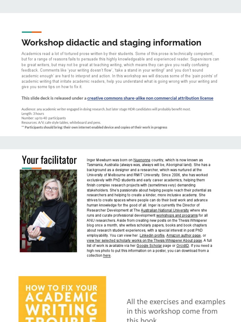 Your Academic Writing Trouble (And How To Fix It) | PDF | Doctor Of ...