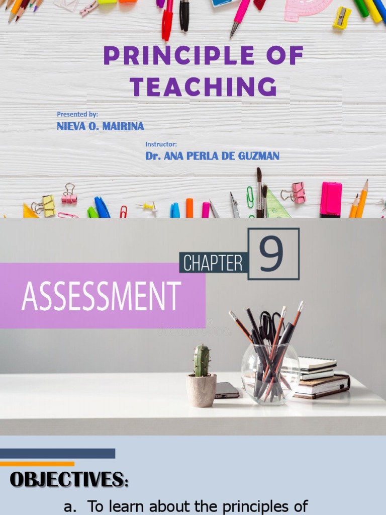 Chapter 9 - Principles of Teaching 2 | PDF | Educational Assessment | Behavior Modification