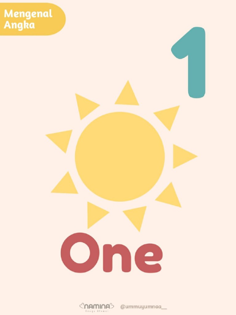 Flashcard Angka | PDF