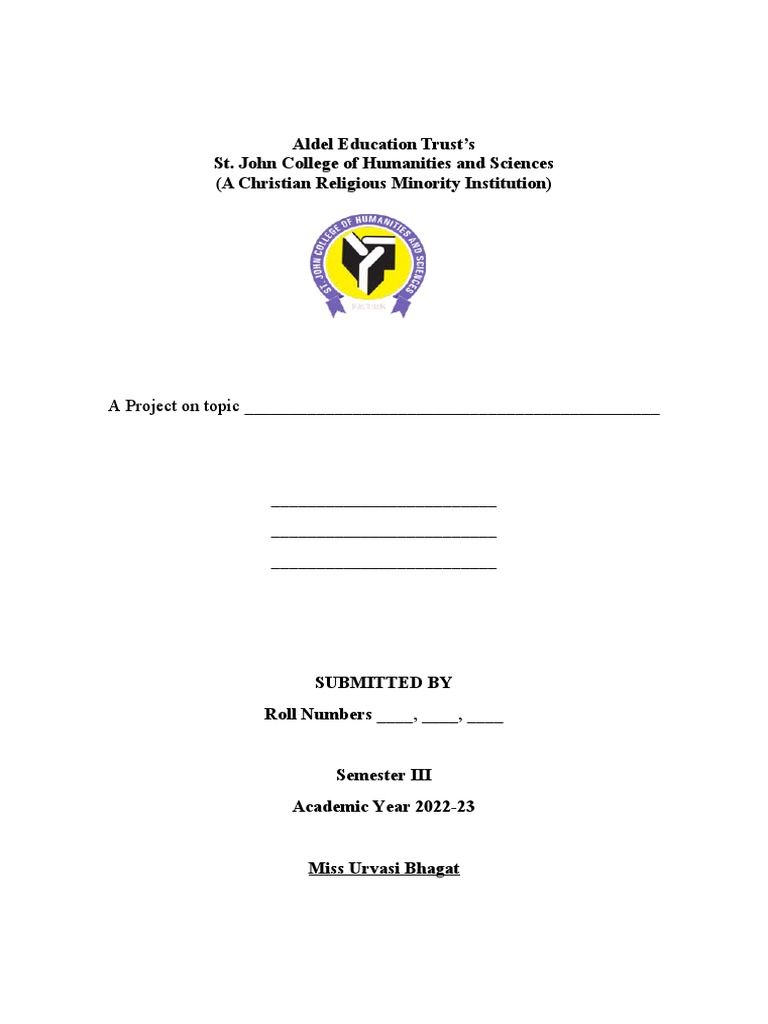 FC PROJECT Format | PDF