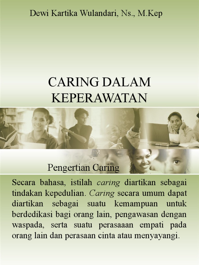 Caring Dalam Keperawatan | PDF