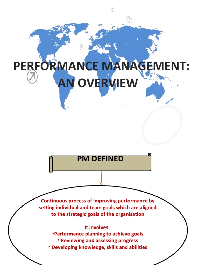 Performance Management Overview Pdf Goal Competence Human Resources