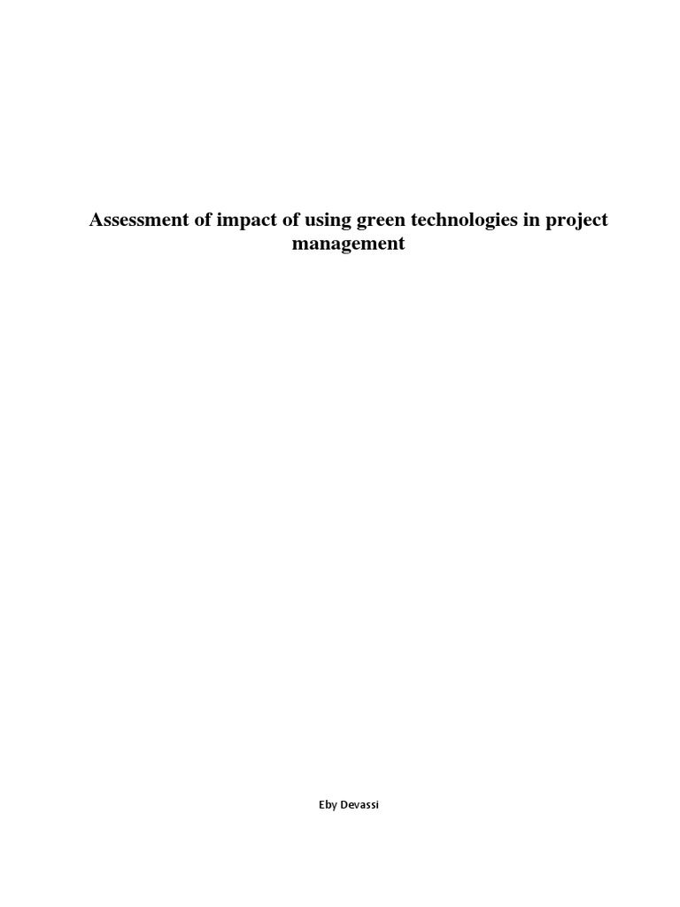 Project Management Completed (AutoRecovered) | PDF | Audit | Sustainability