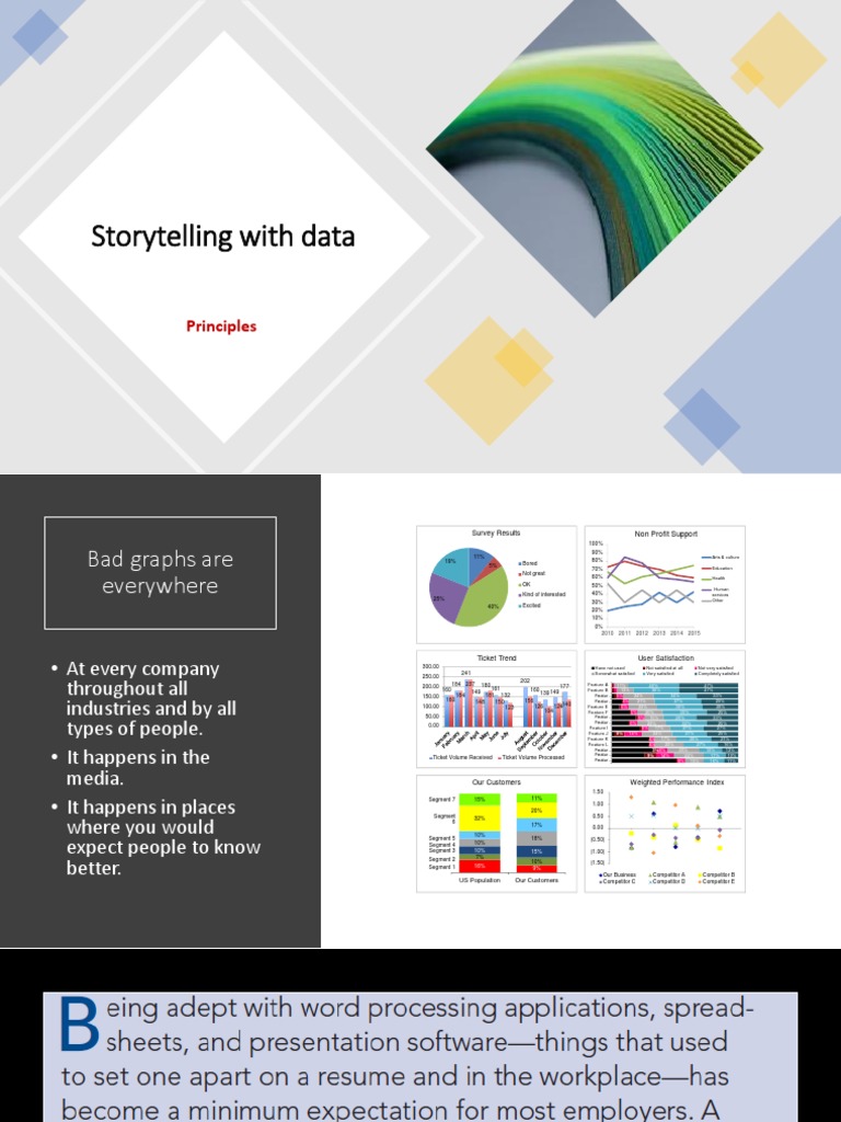 Storytellingwith Data Principles | PDF | Perception | Memory
