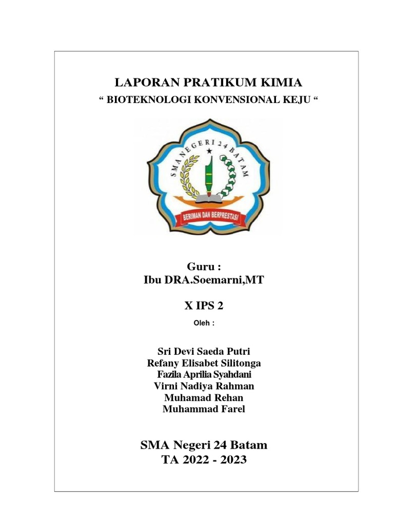 Lap Kimia | PDF | Kesehatan Holistik