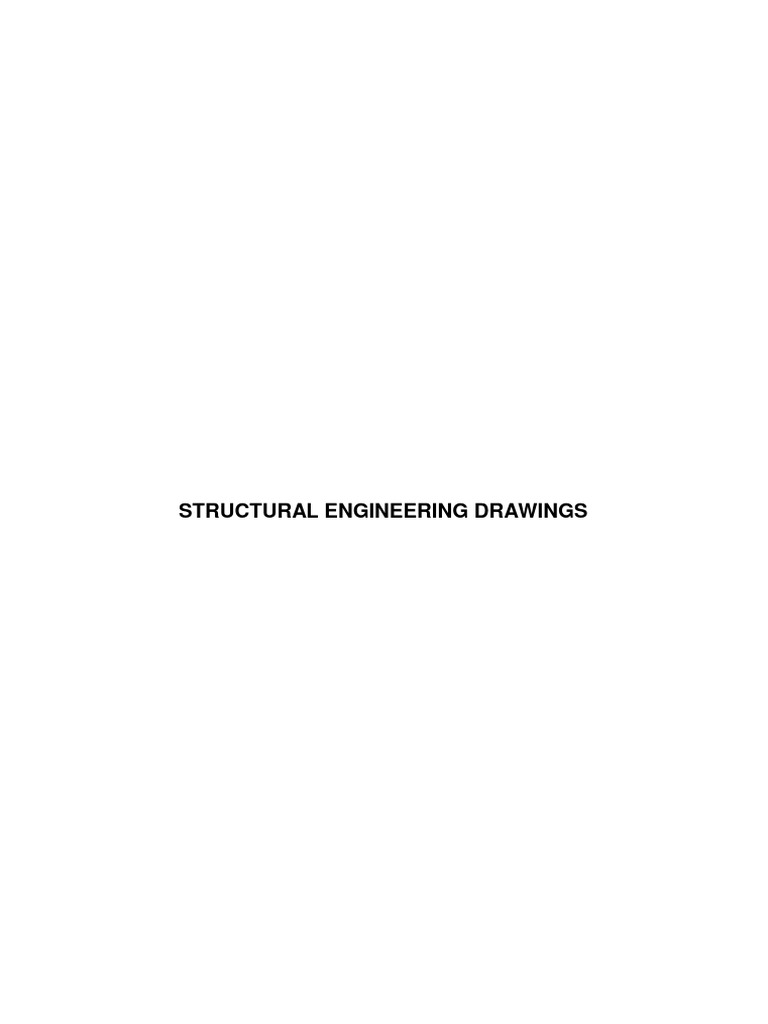 Structural Engineering Drawings | Download Free PDF | Architectural ...