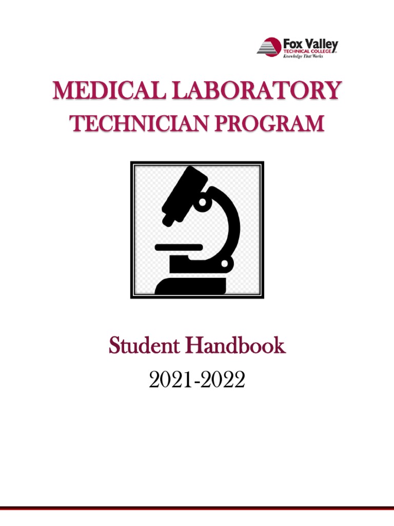 Medical Lab Technician Handbook | Download Free PDF | Medical ...