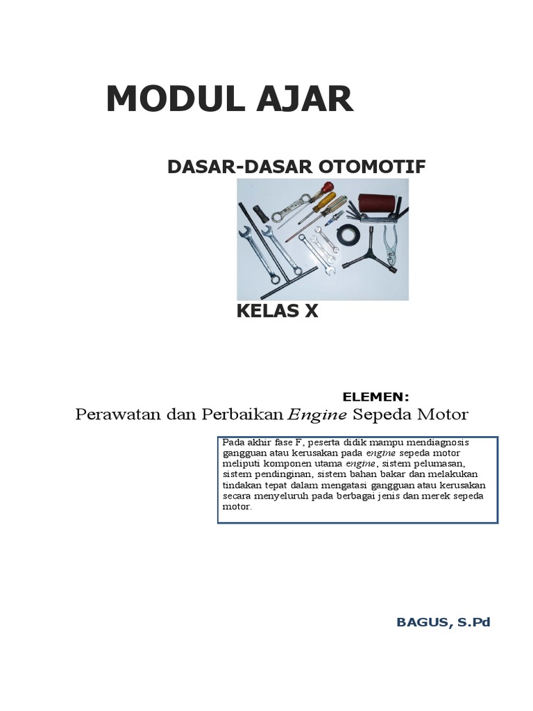 Modul Ajar Fase F Produktif Otomotif | PDF