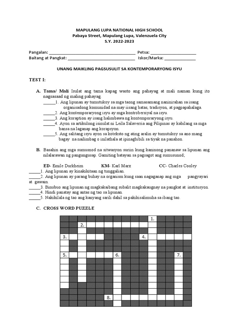 Quiz 1 Ap10 Pdf