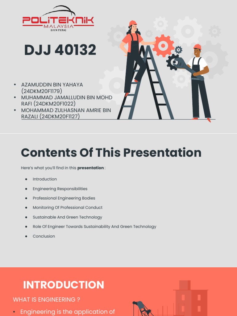 Presentation Eng&soc | PDF | Engineer | Engineering