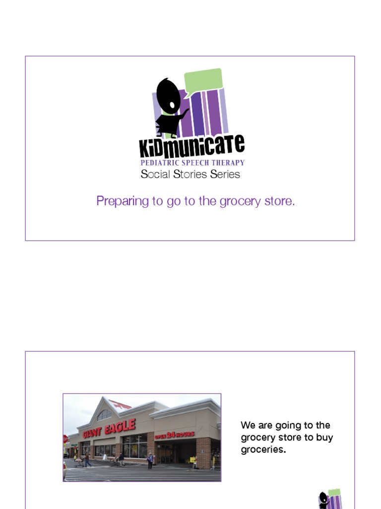 Social Stories Going To Grocery Store | Download Free PDF | Grocery Store