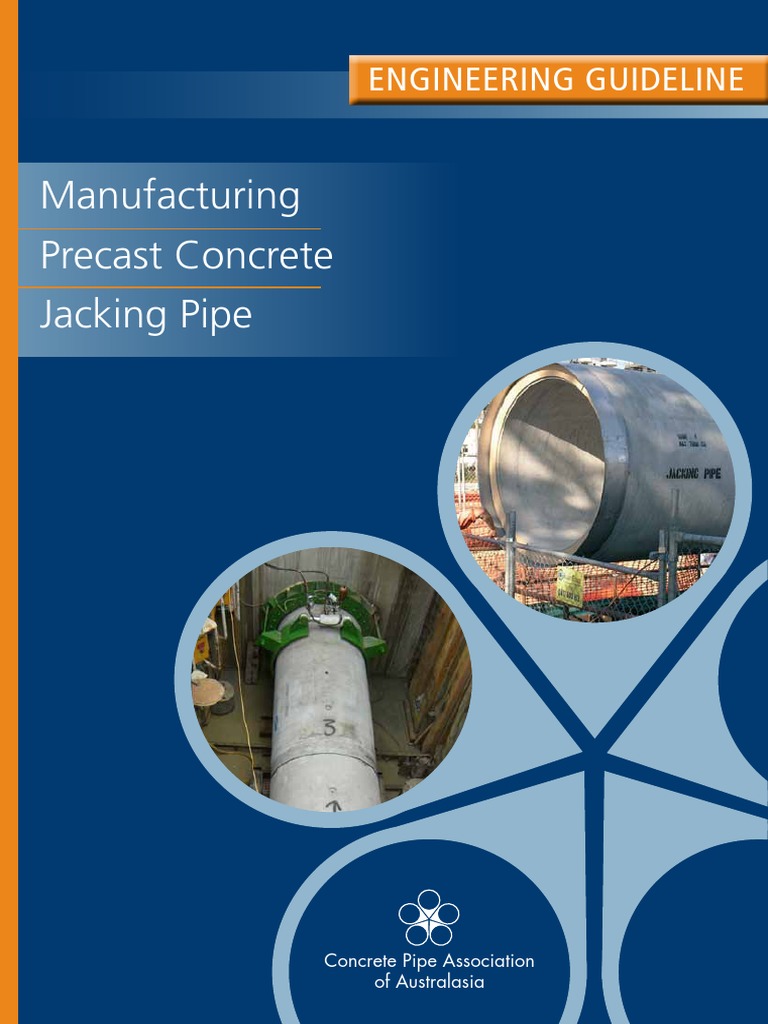 Manufacturing Precast Concrete Jacking Pipe | PDF | Pipe (Fluid ...