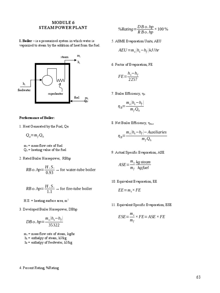 Steam Power Plant Module Guide | PDF | Boiler | Steam
