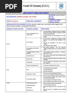 Job Hazard Analysis Welding Operations: Attachment 4 | PDF | Welding ...