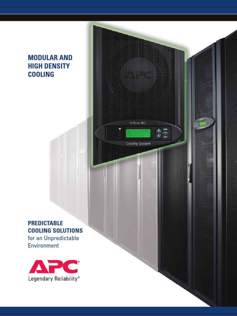 Brochure APC Modular and High Density Cooling | PDF | Data Center | Air ...