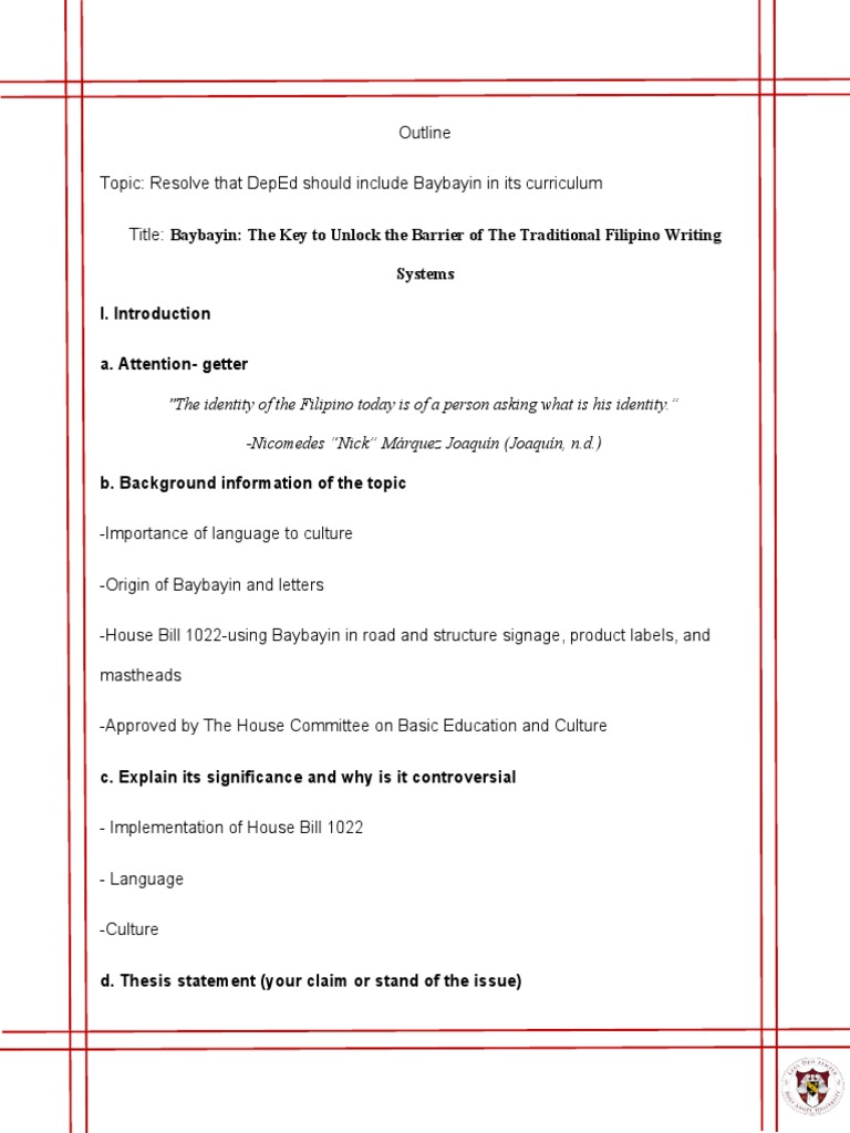 RW - PC2 - PosPaper - Matias - Althea Charlene - StBarbara | PDF