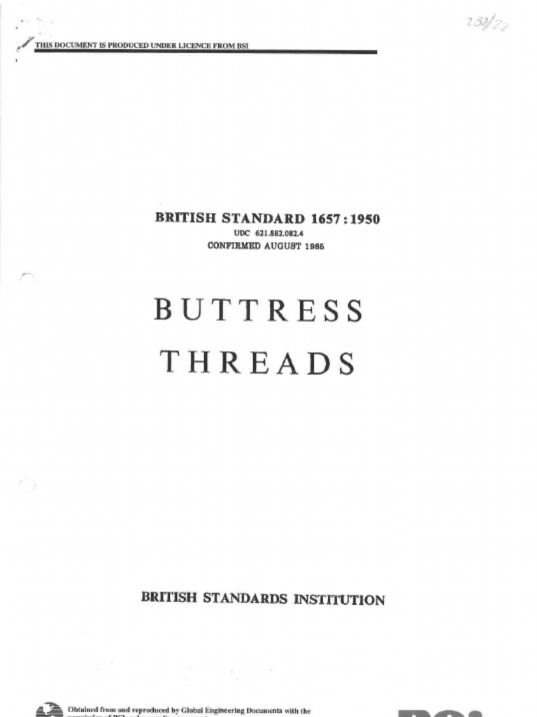 BS 1657-1950 | PDF