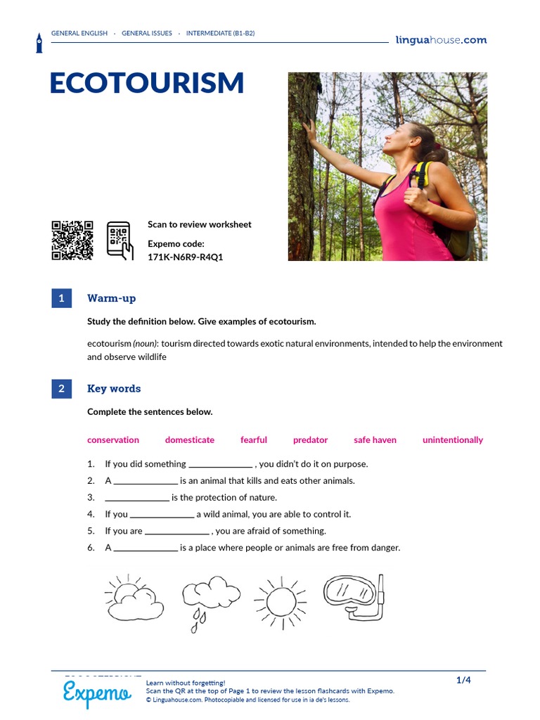 Ecotourism British English Student Ver2 | PDF | Predation | Wildlife