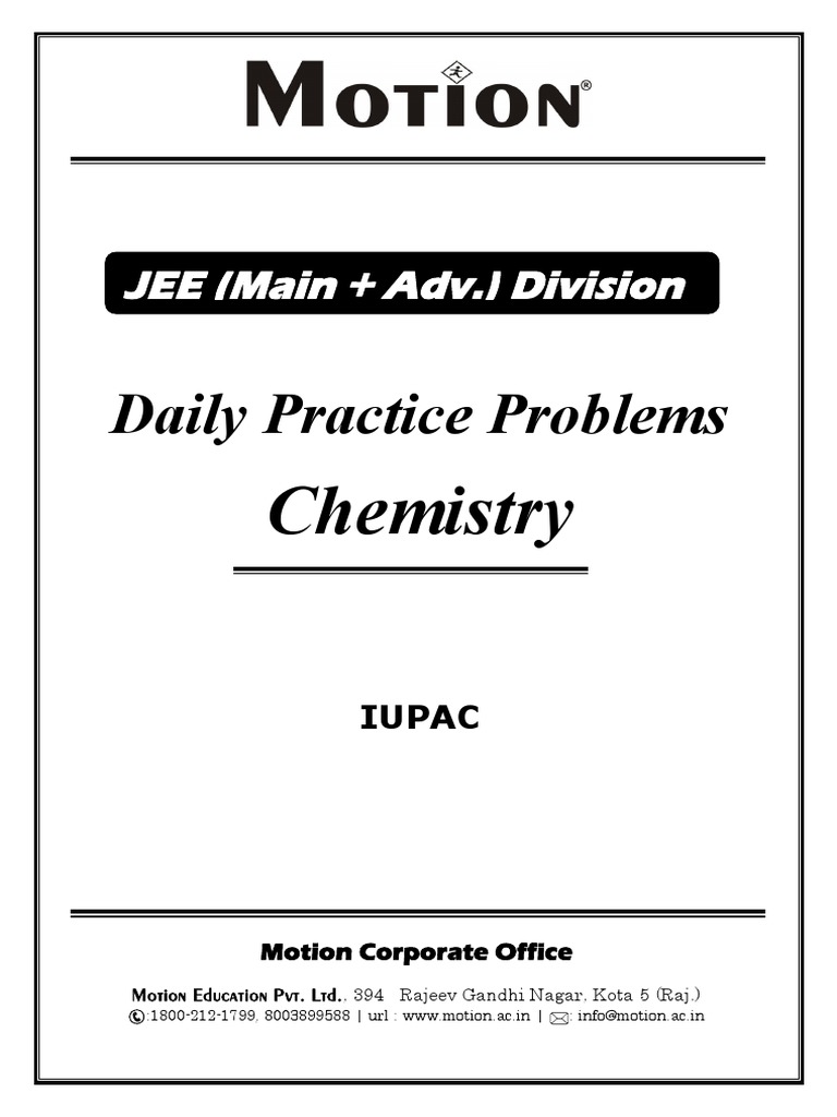 IUPAC - DPP-1 To 10 - English - Print - 600 | PDF