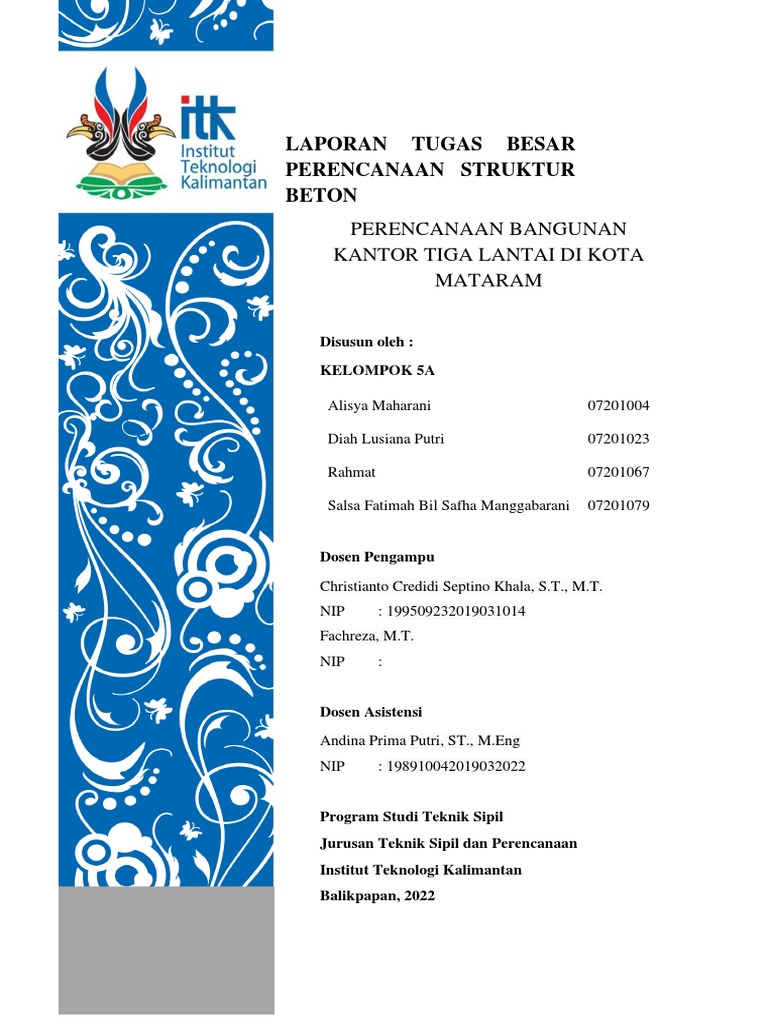 Tugas Besar Beton | PDF