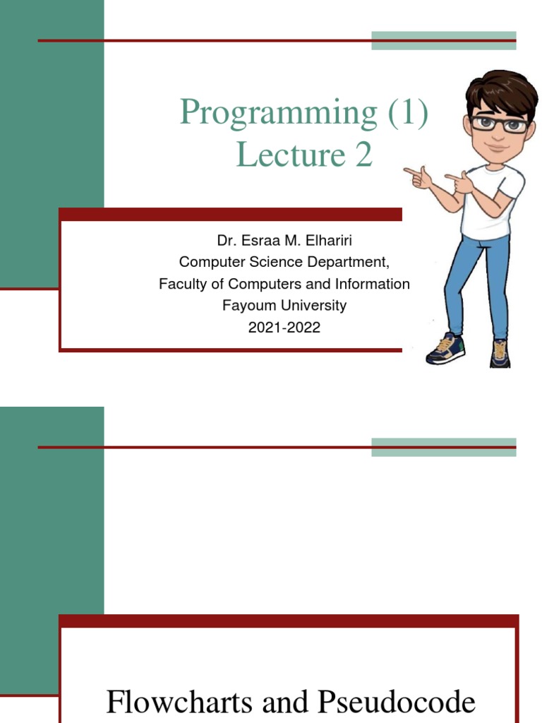 Lecture 2 Pdf Algorithms Control Flow 
