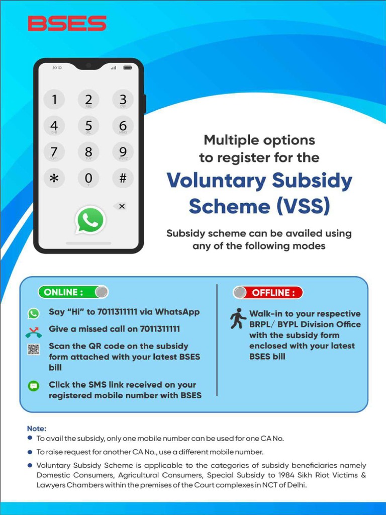 Subsidy Scheme Information | PDF