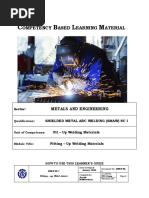 7 Set-Up Welding Equipment SMAW | PDF | Construction | Welding