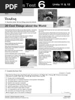 A2 Progress Tests Key Pdf