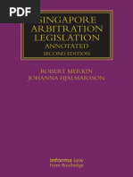 SIAC-Model Arbitration Clause | PDF