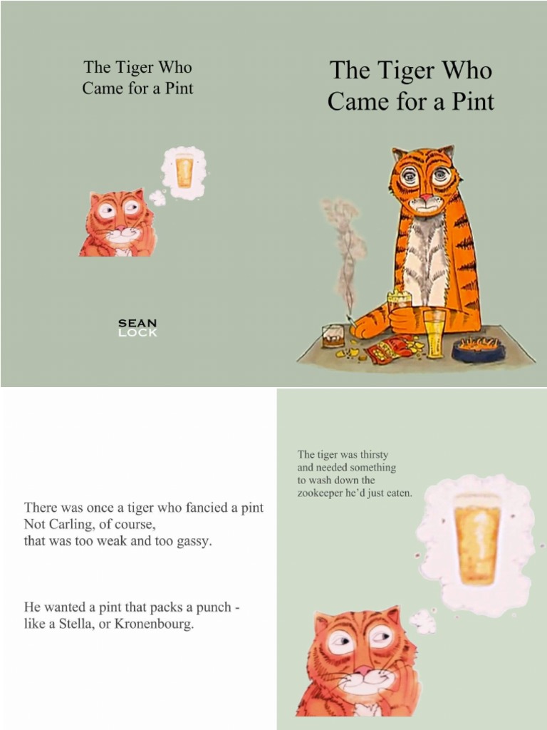 Sean Lock: The Tiger Who Came For A Pint | PDF