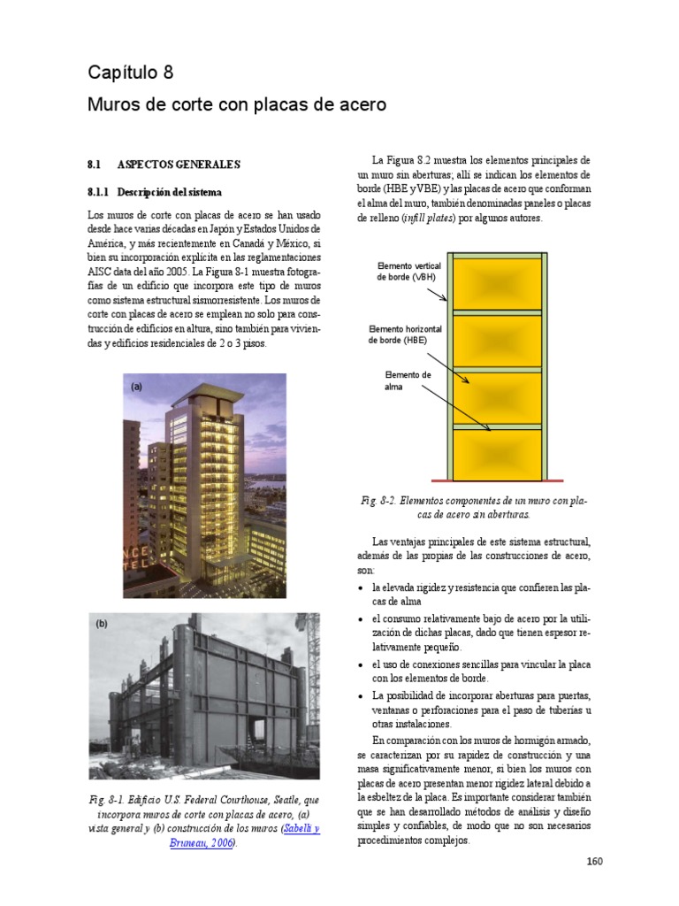 SPSW Aisc 341-16 | PDF | Viga (Estructura) | Doblar
