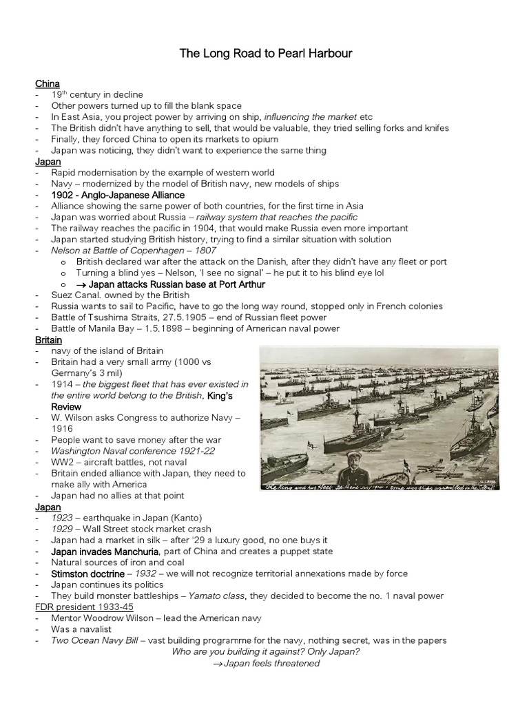 Japan's Path to Pearl Harbor Explained | PDF | British Empire | Axis Powers