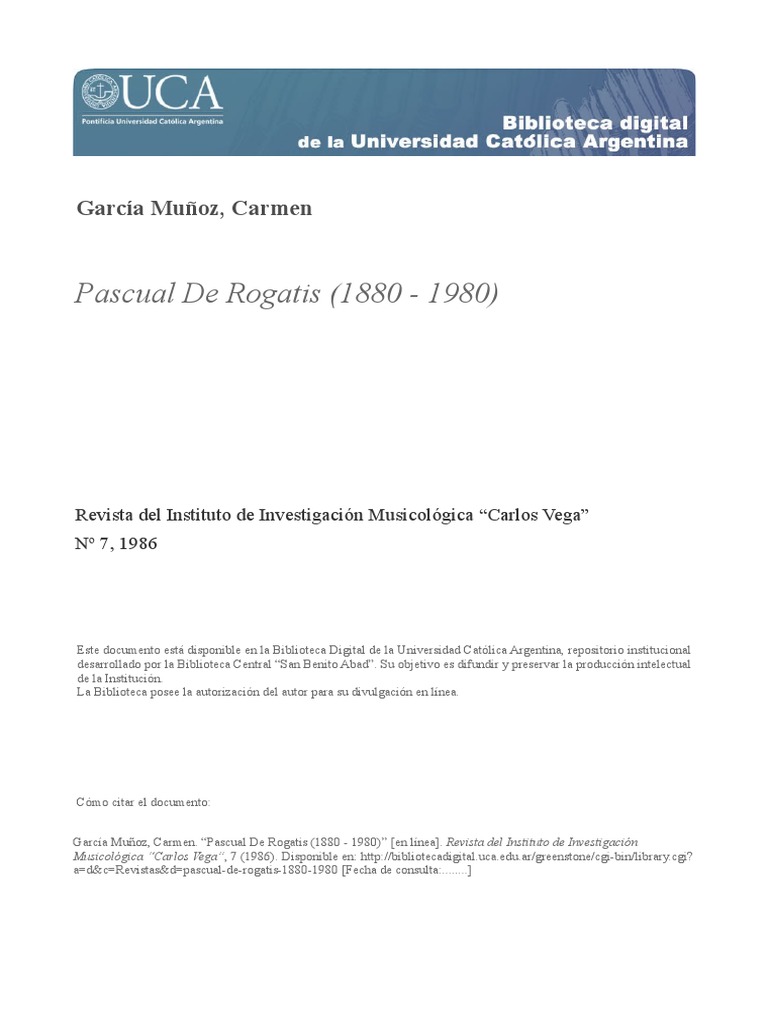 Pascual de Rogatis | PDF | Las artes escénicas