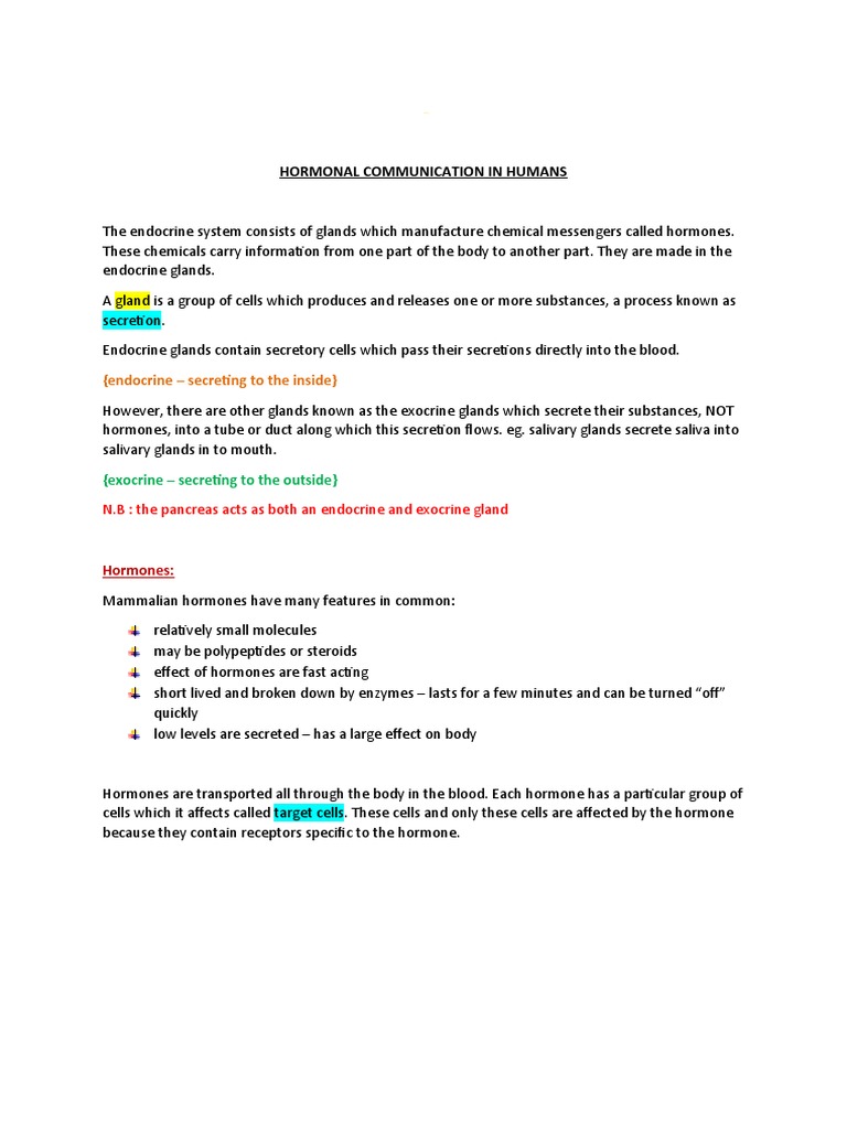 Chemistry Of Hormones Pdf Thyroid Hormone
